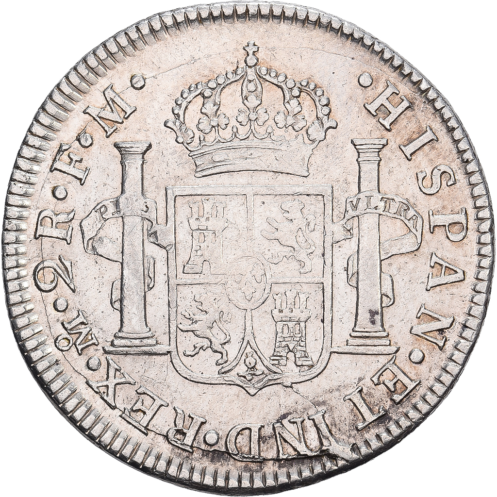 Mexico, Carlos III, 2 Reales, 1773, Mexico City, Silver, | North ...