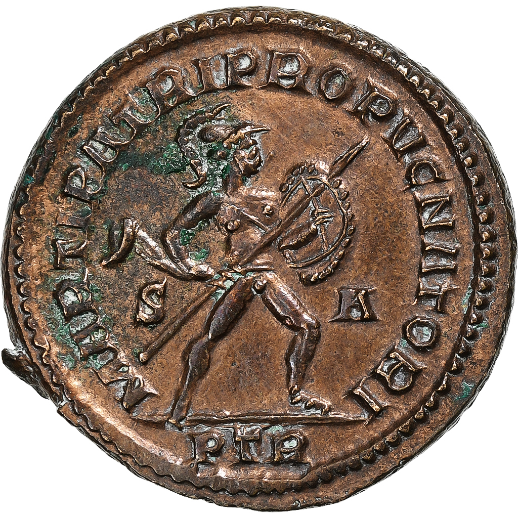 Constantine I, Follis, 307-308, Treveri, Bronze, , RIC:776 | Roman ...