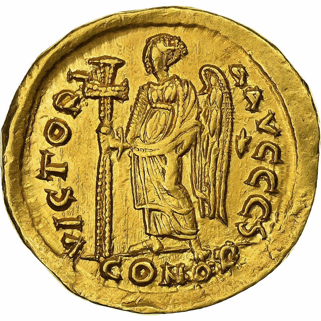 Anastasius I, Solidus, 491-518, Constantinople, Gold, , Sear:3