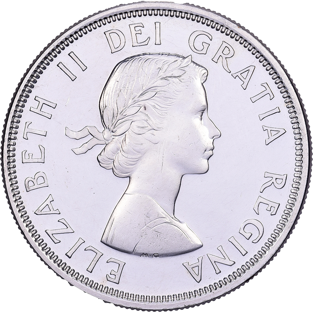 Canada, Elizabeth II, Dollar, Confederation Conferences, 1964, Royal ...