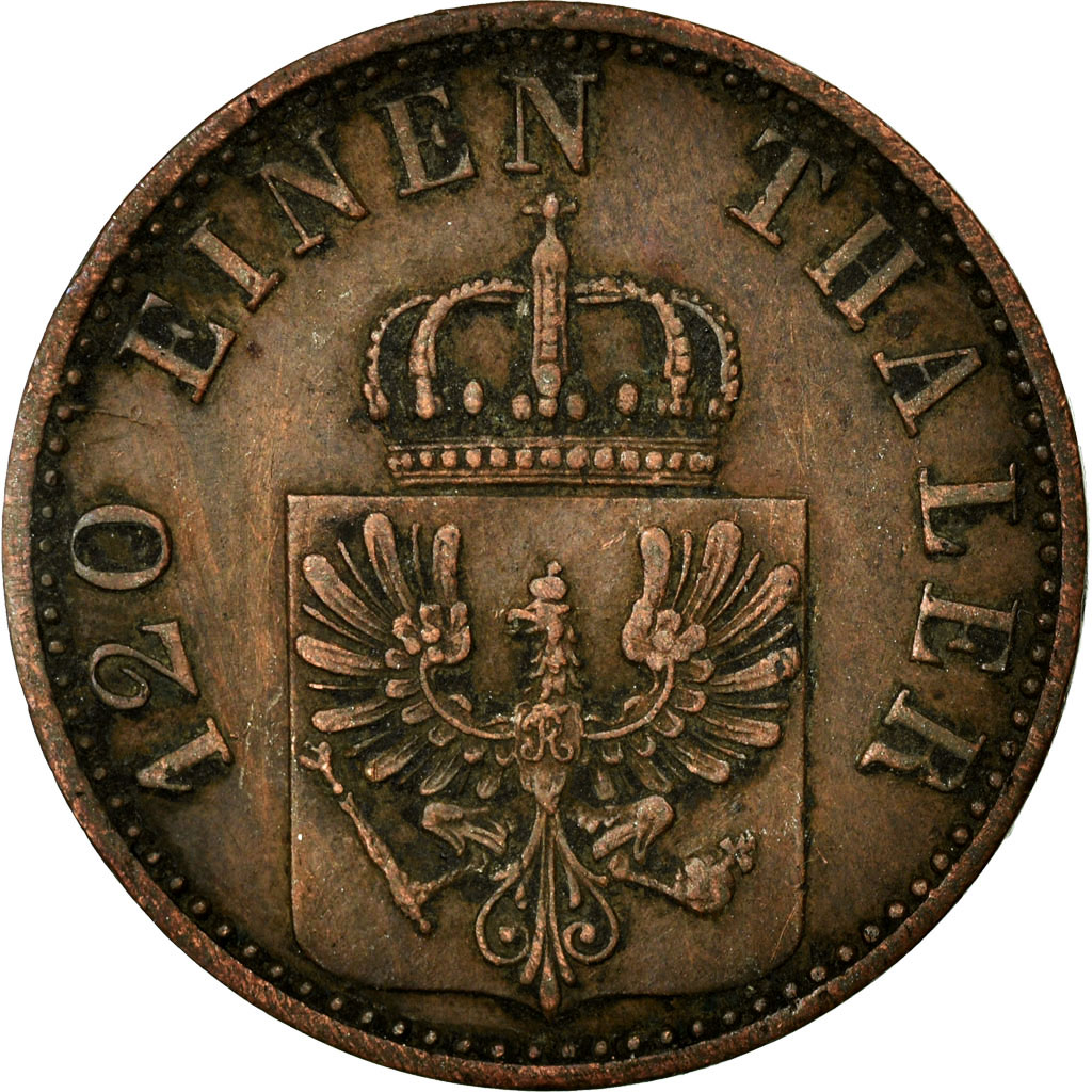 Coin, German States, PRUSSIA, Wilhelm I, 3 Pfennig, 1867, Berlin,
