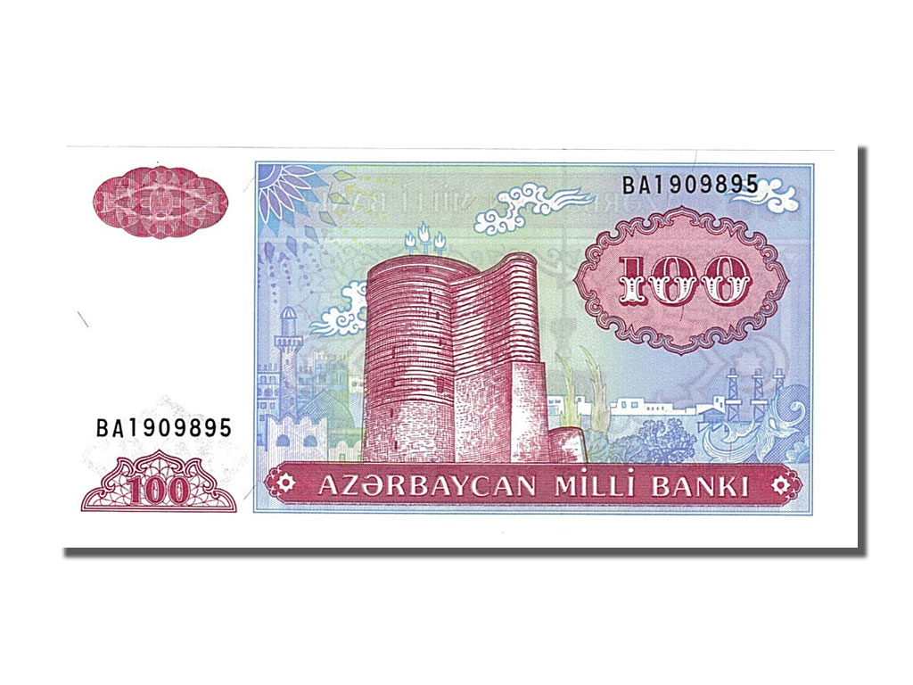 [#152437] billete, 100 manat, 1993, azerbaiyán, - Compra venta en ...