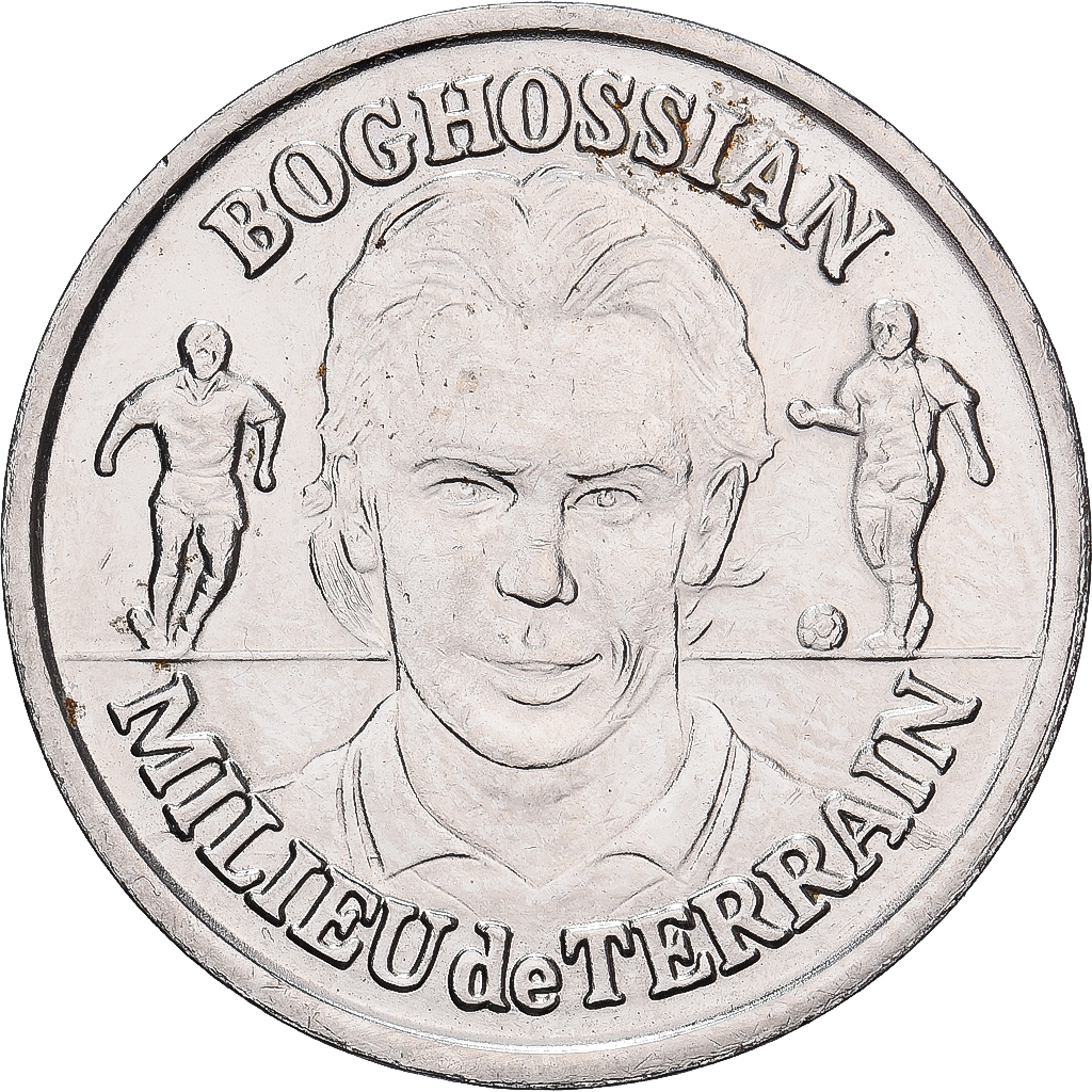 France, Token, Équipe de France de Football, Boghossian, Milieu de terrain