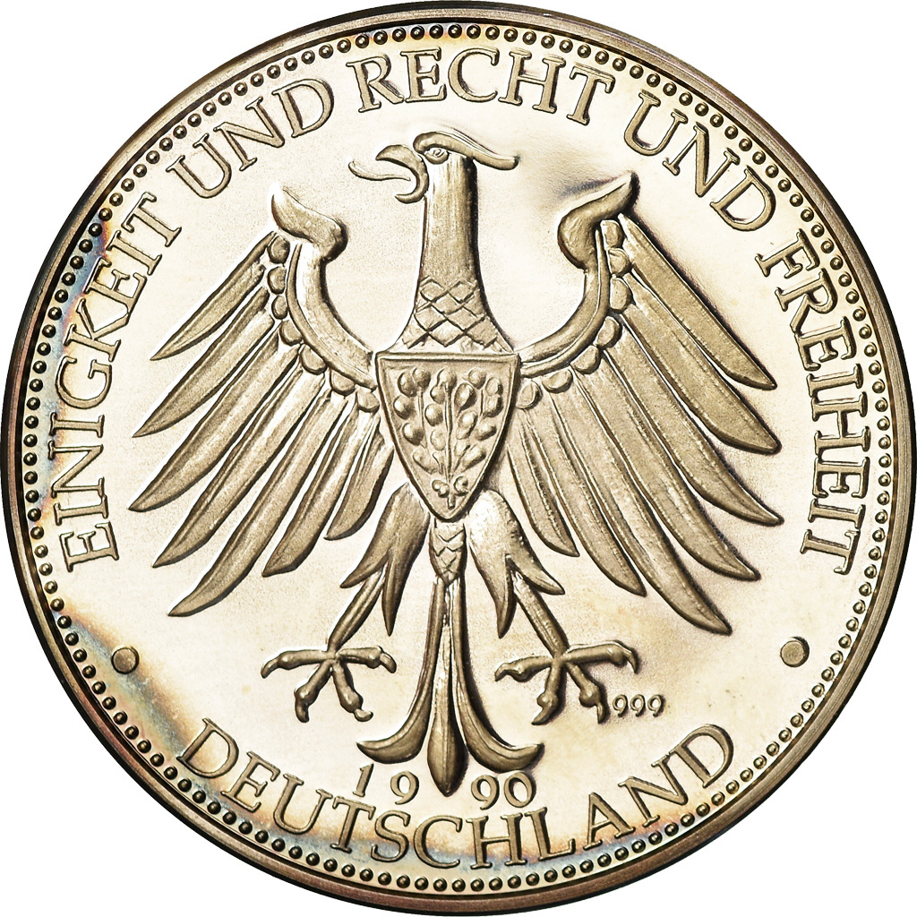 Germany, Medal, Deutschland Einig Vaterland, Deutsche Einheit, 1990,