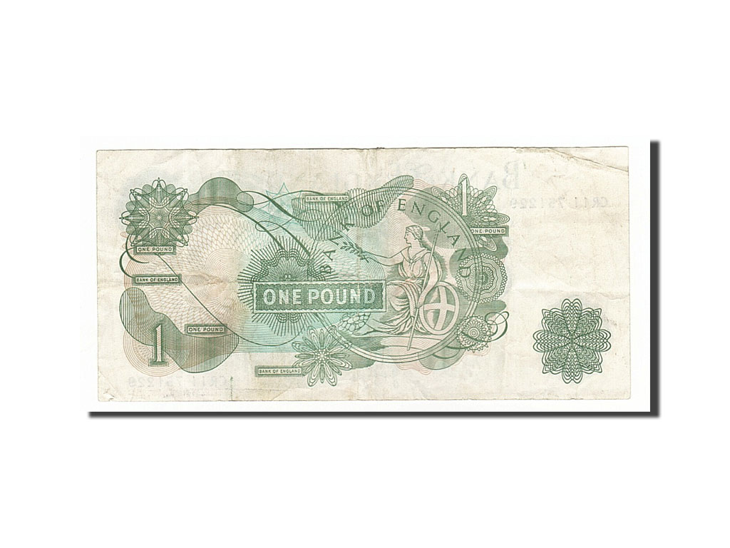 Banknote, Great Britain, 1 Pound, 1970, EF(40-45) | World Paper Money