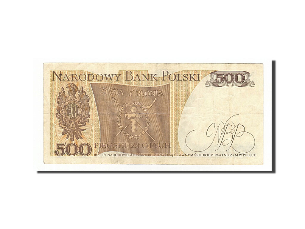 Banknote, Poland, 500 Zlotych, 1982, 1982-06-01, EF(40-45) | World ...