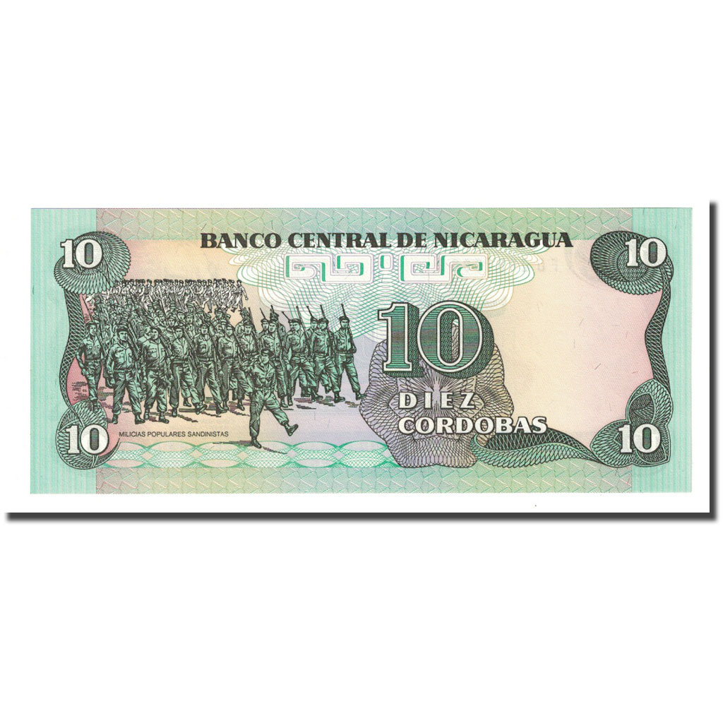 [#171455] billete, 10 cordobas, 1985, nicaragua - Compra venta en ...