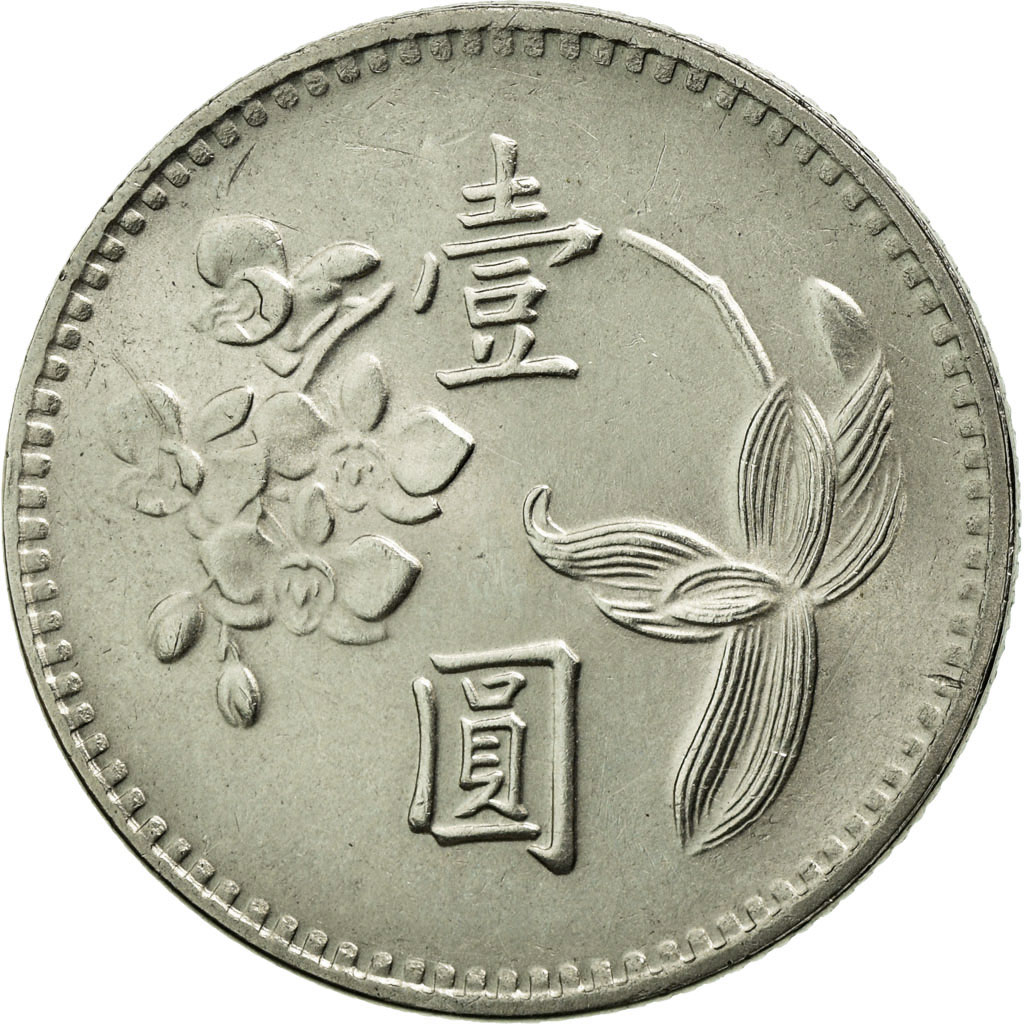 Coin, CHINA, REPUBLIC OF, TAIWAN, Yuan, 1975, , Copper-Nickel-Zinc