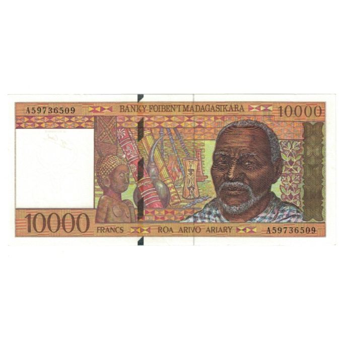 [#178193] billete, 10,000 francs = 2000 ariary, - Compra venta en ...