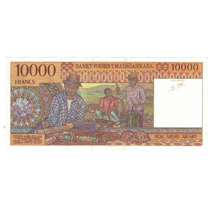 [#178193] billete, 10,000 francs = 2000 ariary, - Compra venta en ...