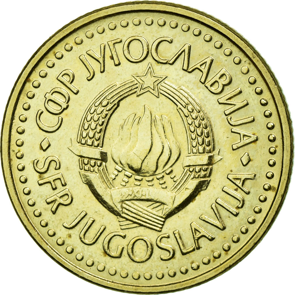 Coin, Yugoslavia, 2 Dinara, 1982, , Nickel-brass, KM:87 | European Coins