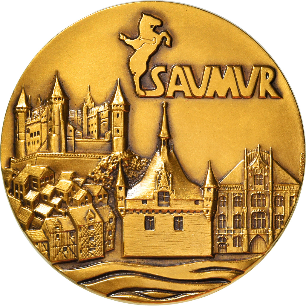 France, Medal, Ville de Saumur, Pichard SA, Pichard, , Bronze
