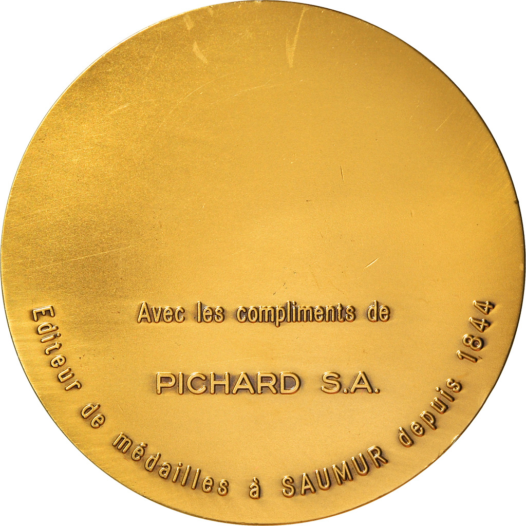 France, Medal, Ville de Saumur, Pichard SA, Pichard, , Bronze