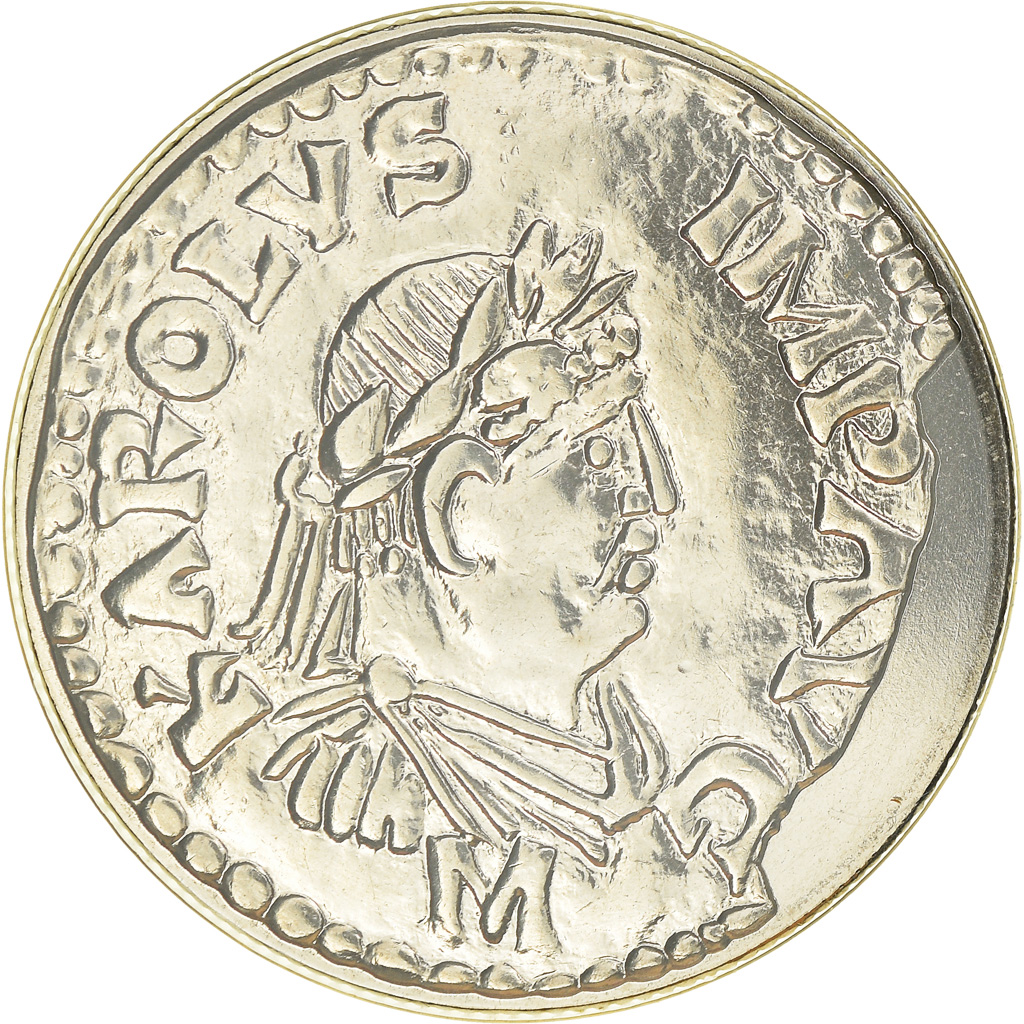 Coin, France, Denier de Charlemagne, 5 Francs, 2000, Paris, | European ...