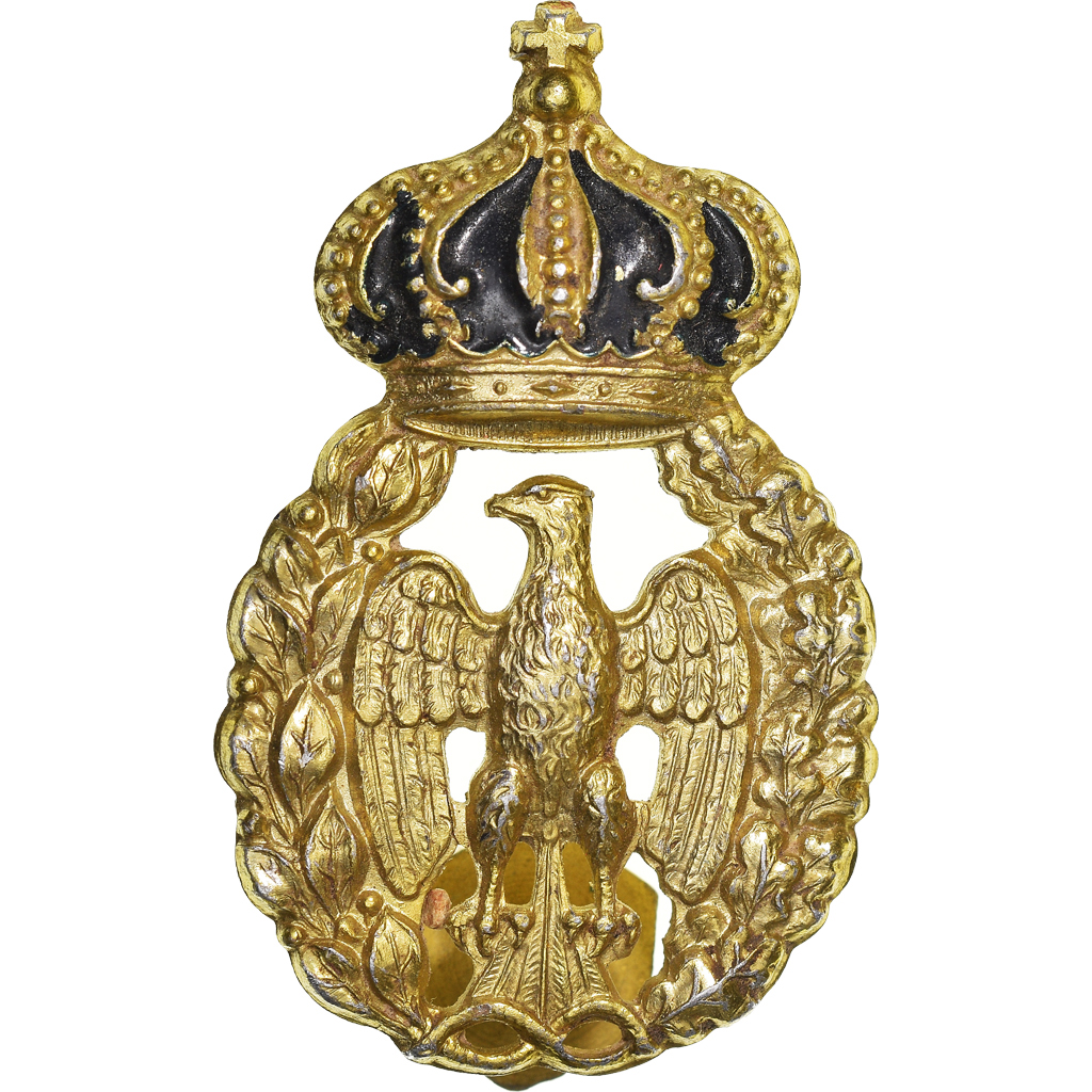 Italy, Cap Badge, A.Binda Milano, WAR, WW2, , Brass | Tokens & Medals