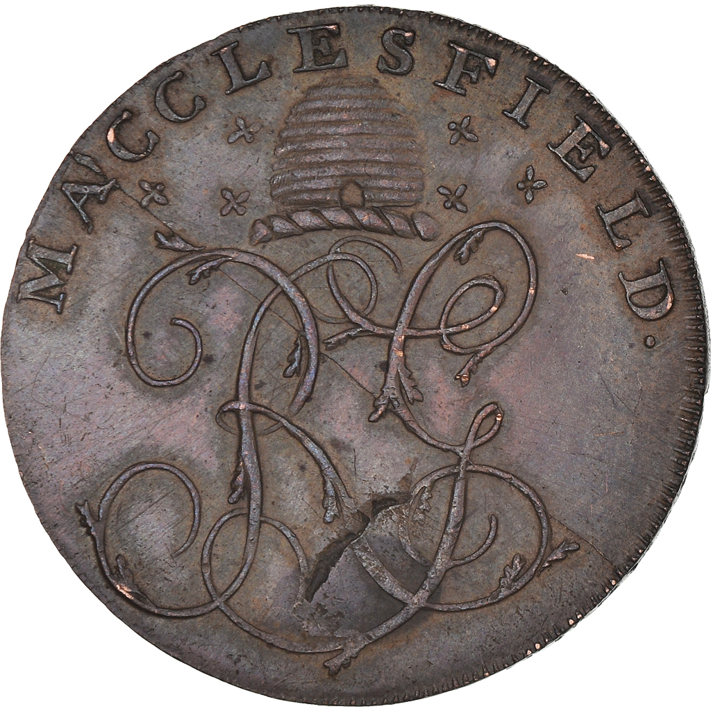 Coin, Great Britain, Macclesfield, Halfpenny Token, 1792, Chester,