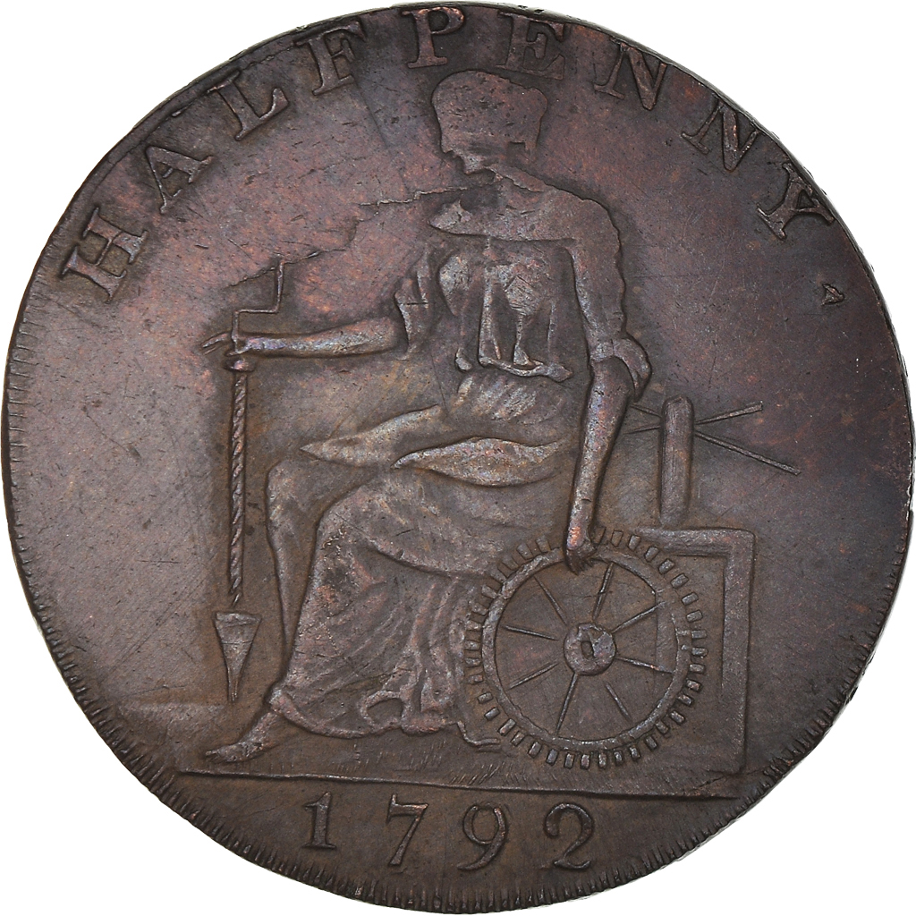 Coin, Great Britain, Macclesfield, Halfpenny Token, 1792, Chester,