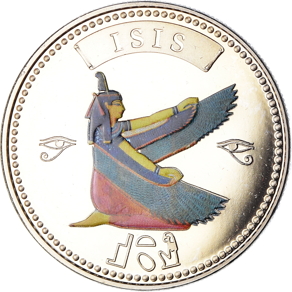 [#187188] egipto, medalla, trésors d'egypte, is - Compra venta en ...