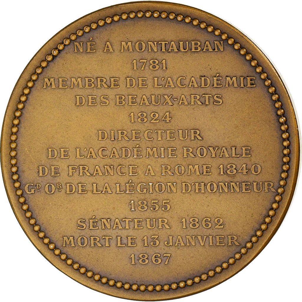 [#189720] francia, medalla, jean-auguste-domini - Compra venta en ...