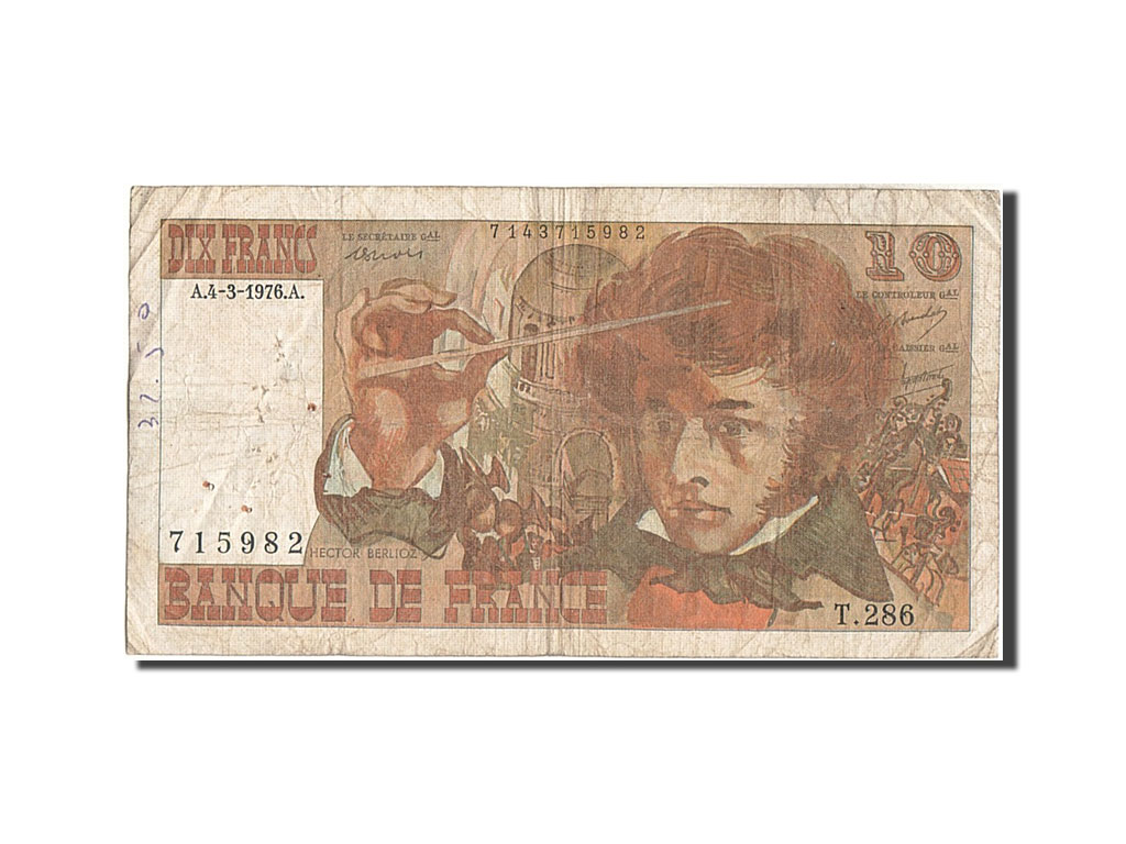 [#204535] billete, francia, 10 francs, 10 f 197 - Compra venta en ...