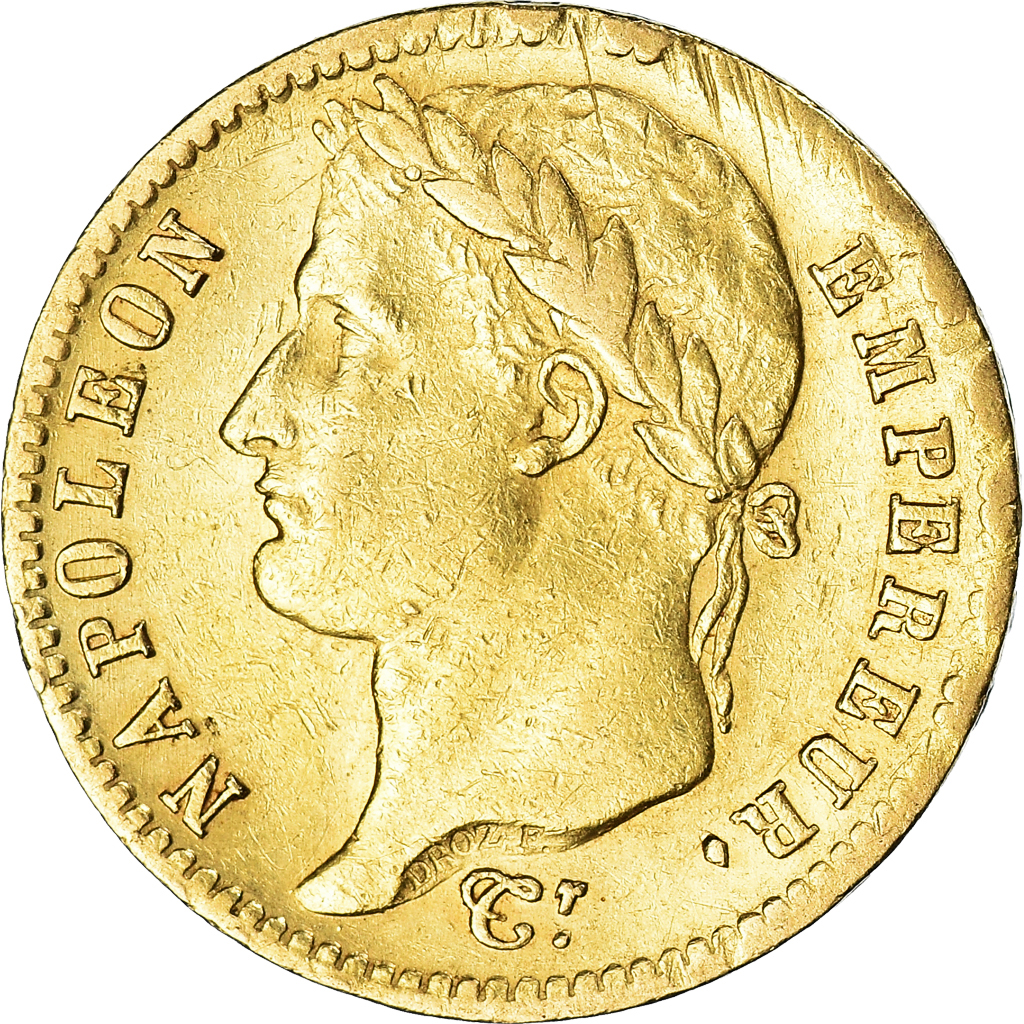 Coin, France, Napoléon I, 20 Francs, 1812, Paris, , Gold, KM:695.1