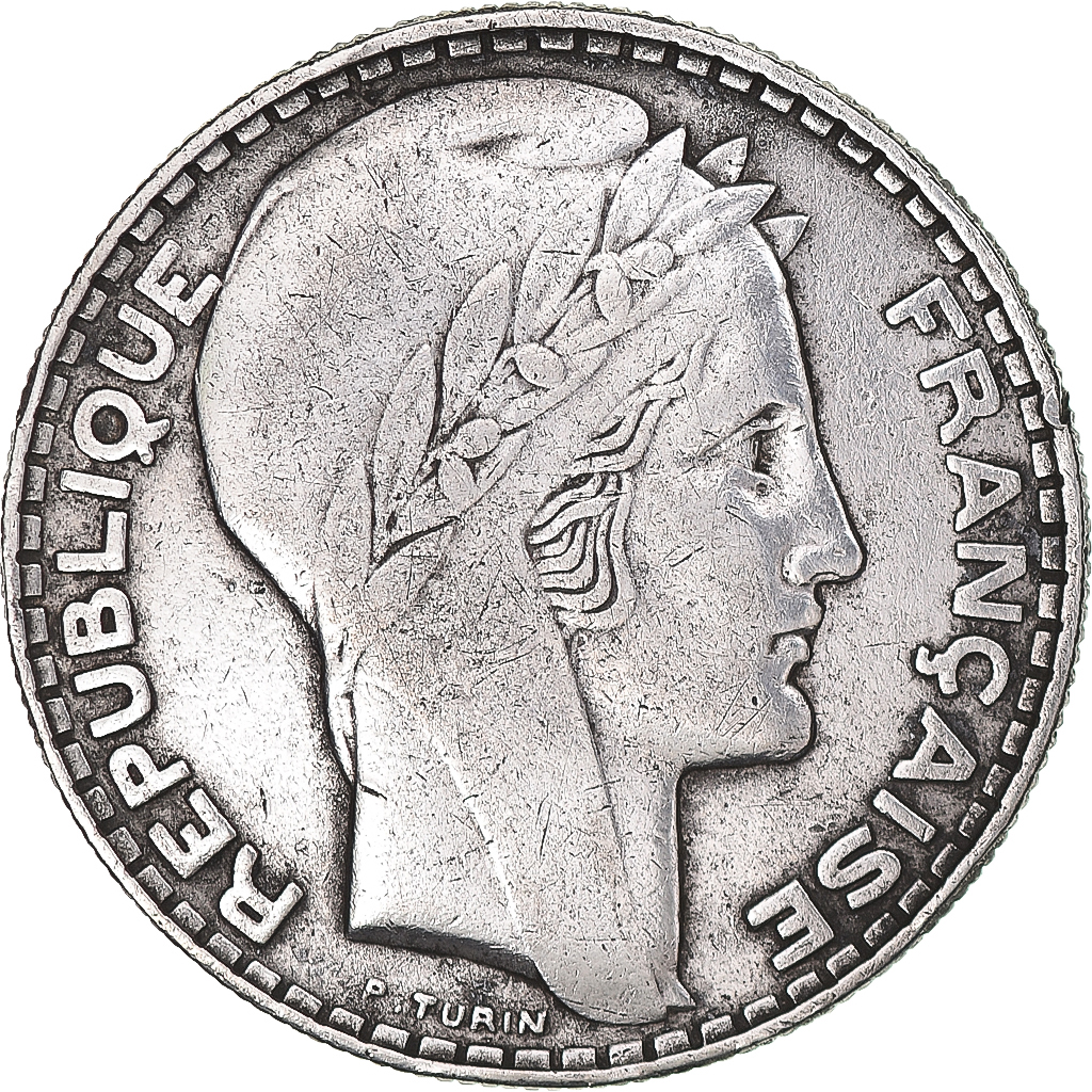 Coin, France, Turin, 20 Francs, 1929, Paris, , Silver, KM:879