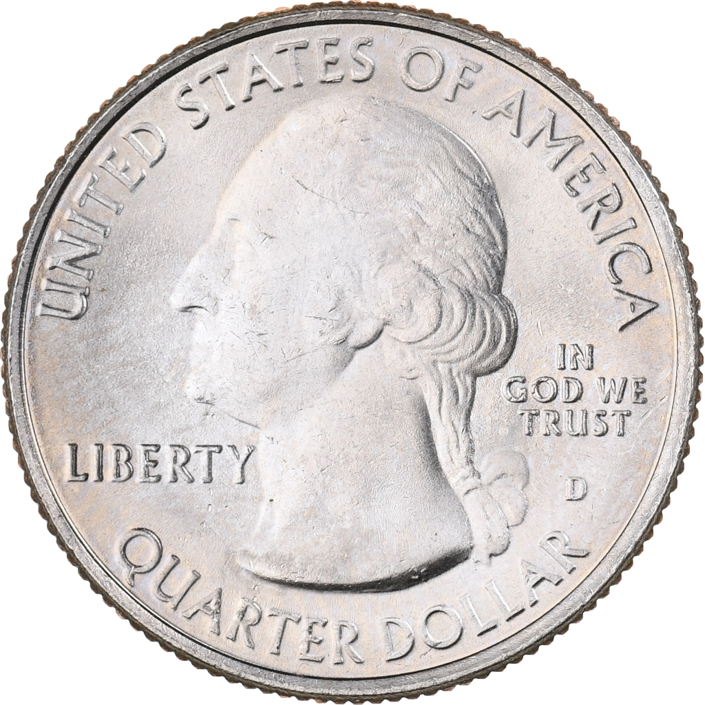 United States, Quarter, 2010, U.S. Mint, Copper-Nickel Clad Copper,