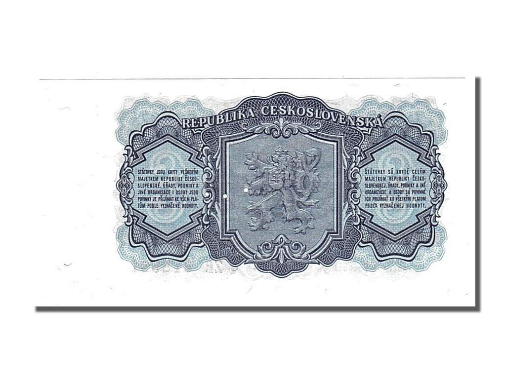 Banknote, Czechoslovakia, 3 Koruny, 1953, UNC(65-70) | World Paper Money Banknote, Czechoslovakia, 3 Koruny, 1953, UNC(65-70) | World Paper Money