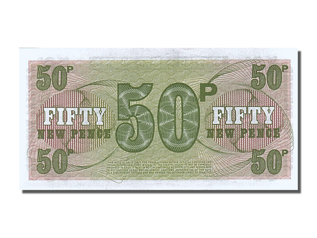 Banknote, Great Britain, 50 New Pence, 1972, UNC(65-70) | World Paper Money