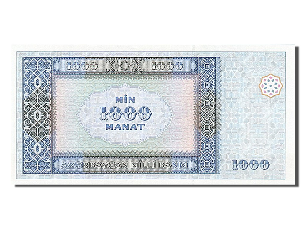 [#254059] billete, 1000 manat, 2001, azerbaiyán - Comprar Billetes ...