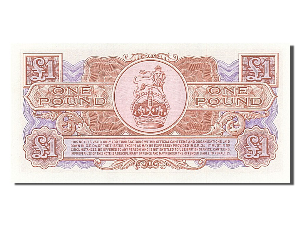 Banknote, Great Britain, 1 Pound, 1956, UNC(65-70) | World Paper Money