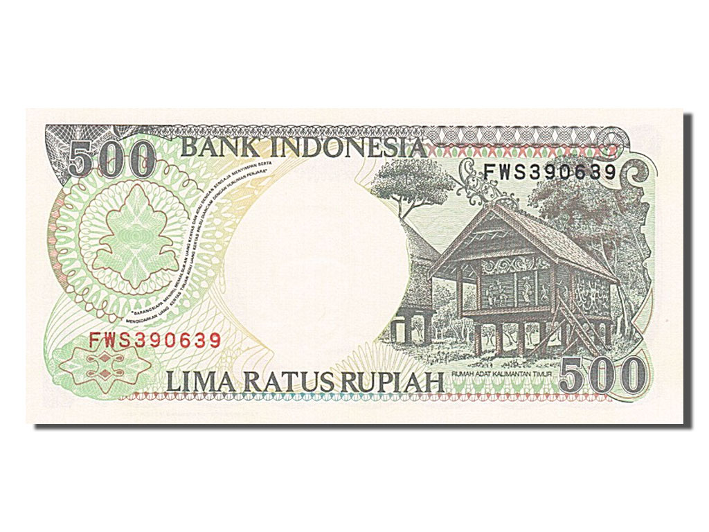 Banknote, Indonesia, 500 Rupiah, 1992, UNC(65-70) | World Paper Money