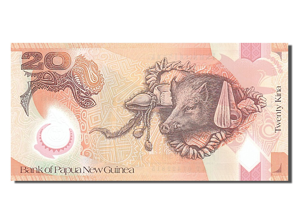 Banknote, Papua New Guinea, 20 Kina, 2007, UNC(65-70) | World Paper Money