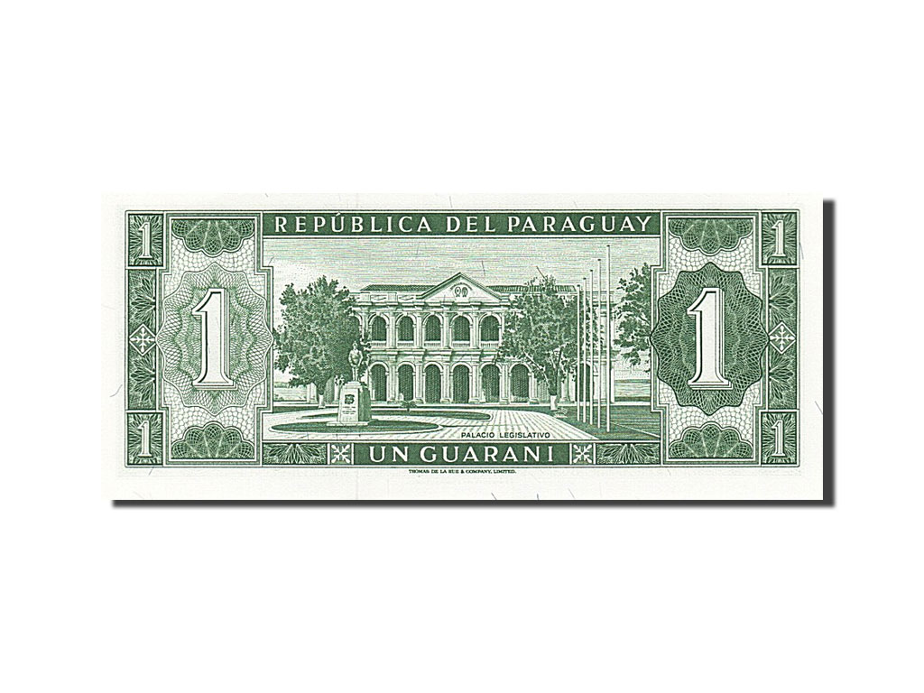 Banknote, Paraguay, 1 Guarani, 1952, UNC(65-70) | World Paper Money