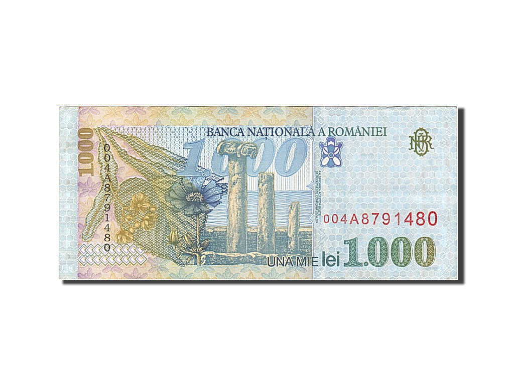 Banknote, Romania, 1000 Lei, 1998, EF(40-45) | World Paper Money