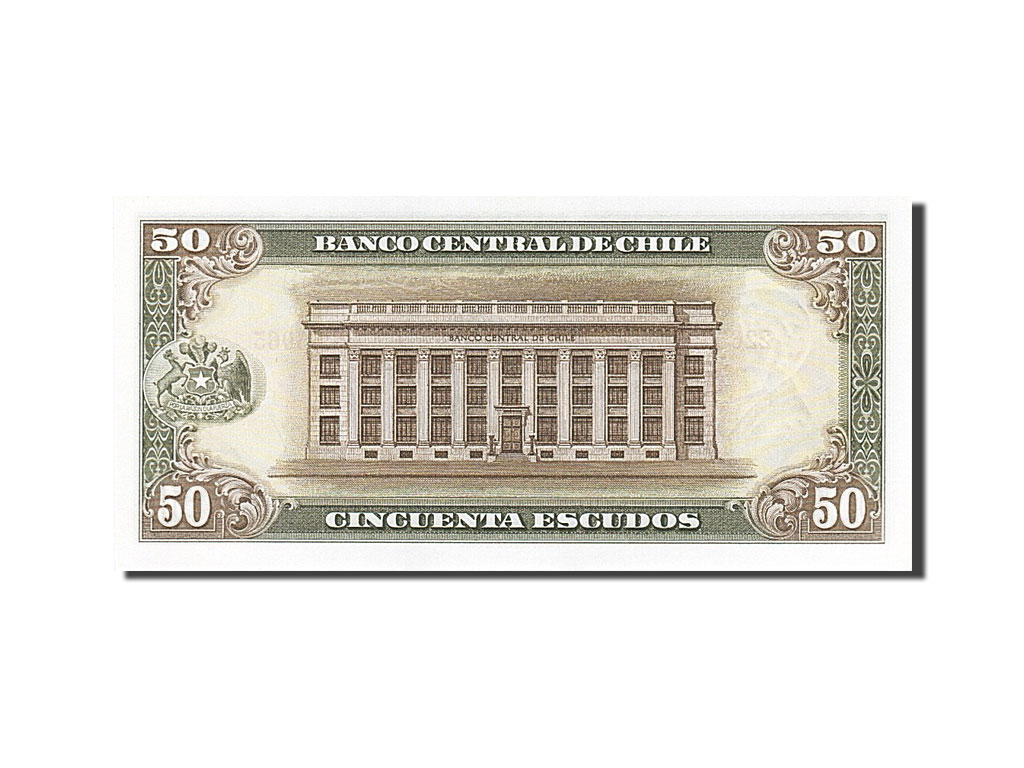 Banknote, Chile, 50 Escudos, UNC(63) | World Paper Money
