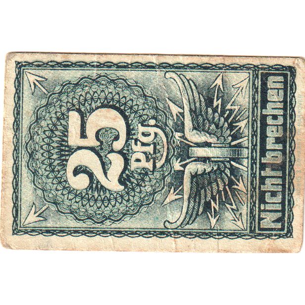 Germany, München Gladbach, 25 Pfennig, VF(20-25) | World Paper Money