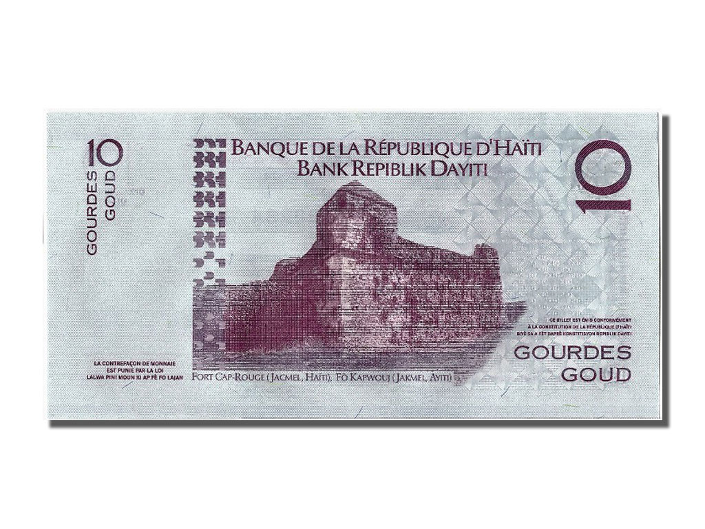 Banknote, Haiti, 10 Gourdes, 2006, UNC(65-70) | World Paper Money