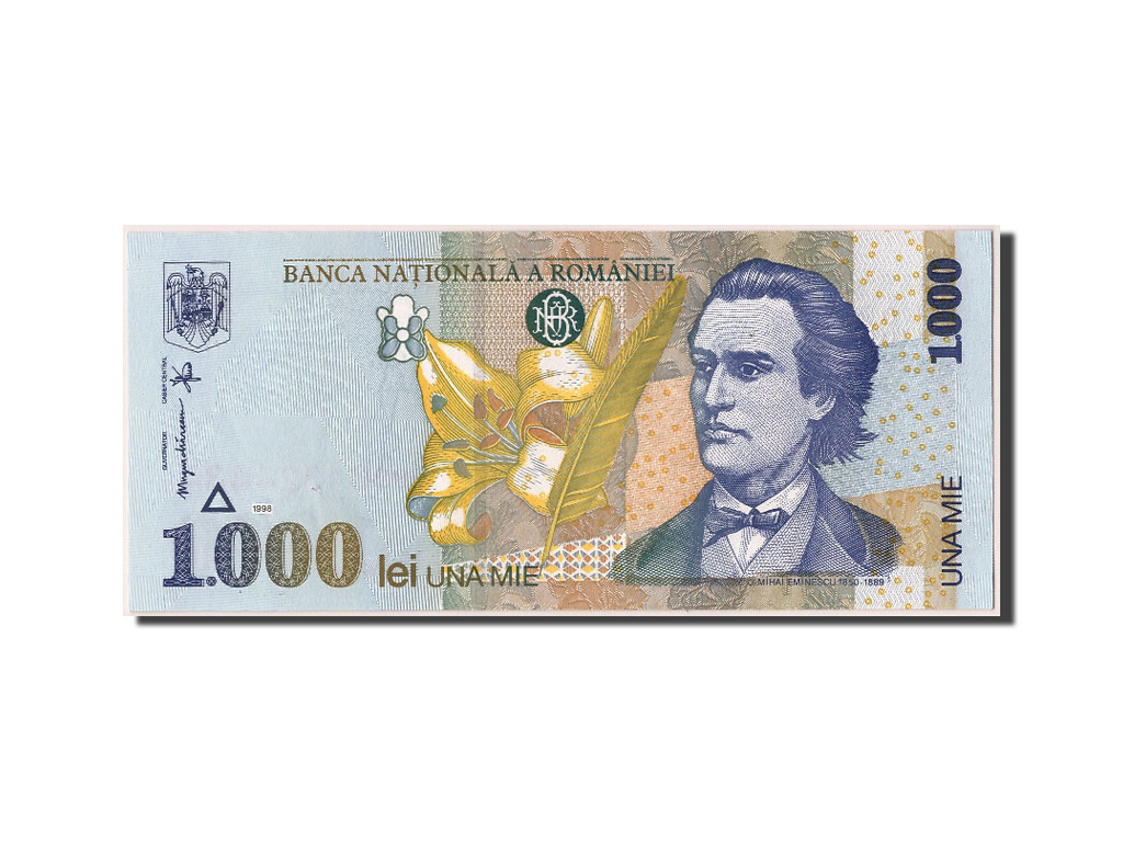 Banknote, Romania, 1000 Lei, 1998, UNC(65-70) | World Paper Money