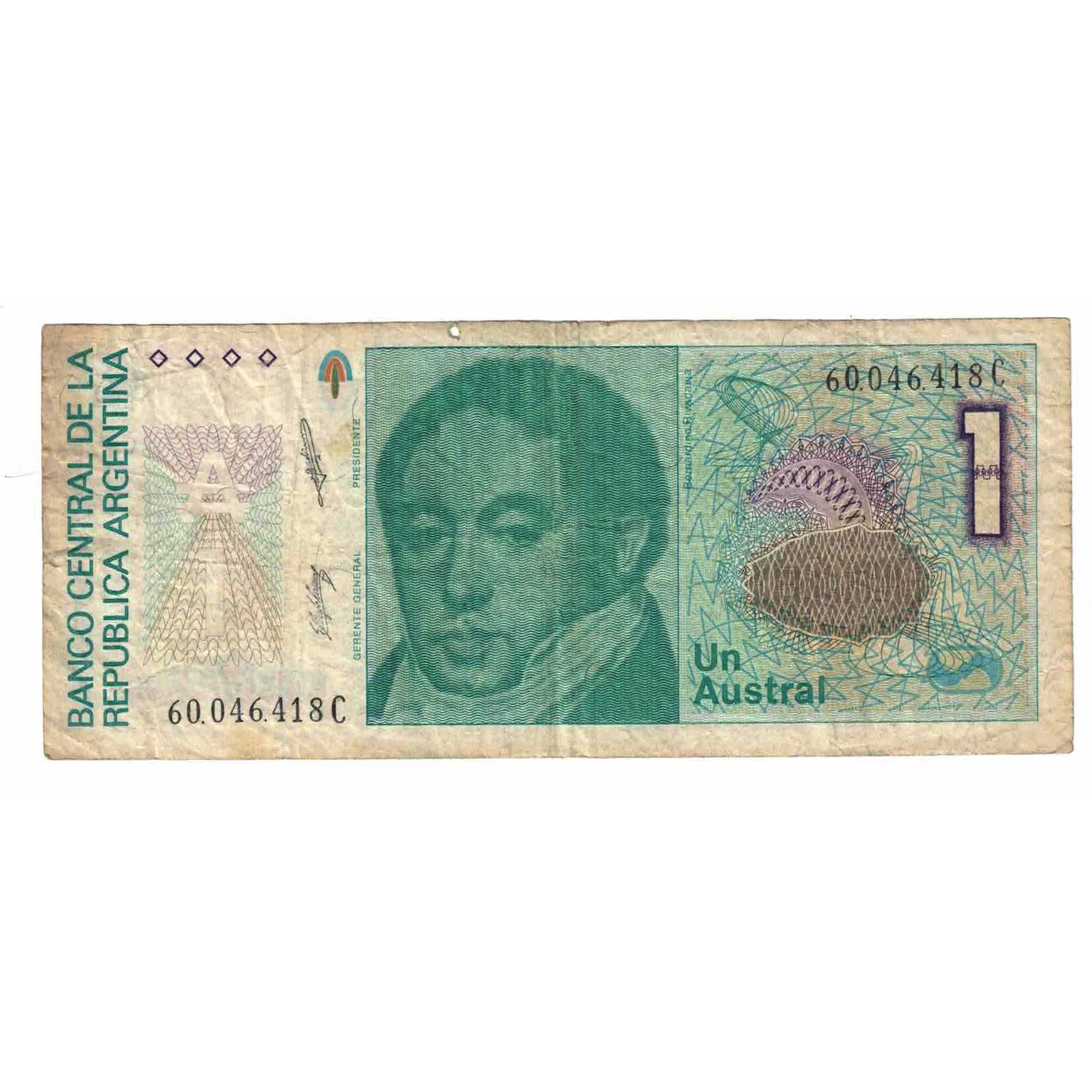 [#330290] billete, 1 austral, argentina, km:323 - Compra venta en ...