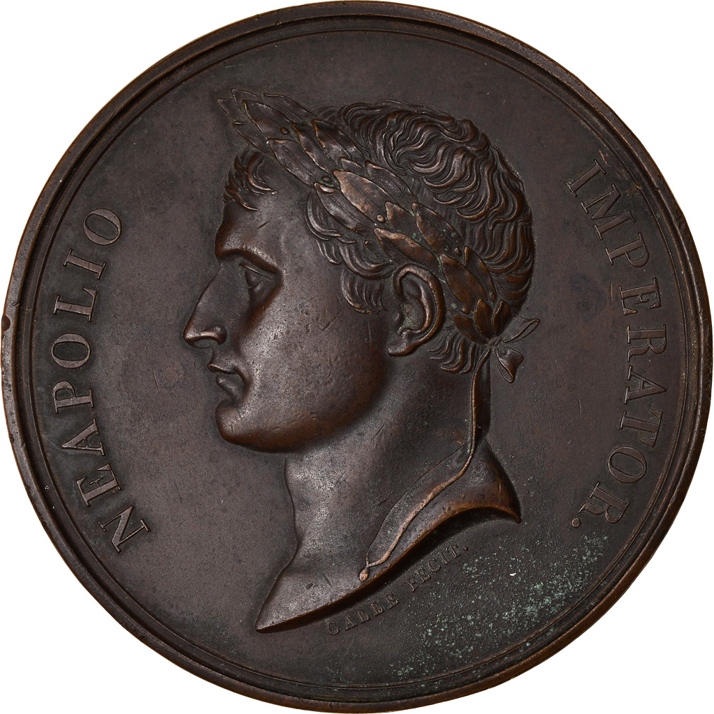 France, Medal, Napoleon I, Neapolio, Imperator, Festa per l ...