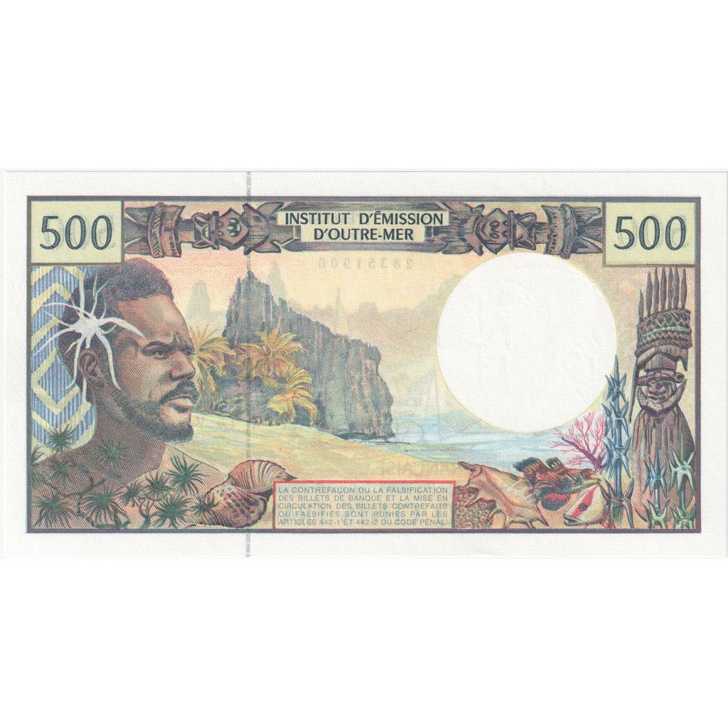 New Caledonia, 500 Francs, UNC(65-70) | World Paper Money