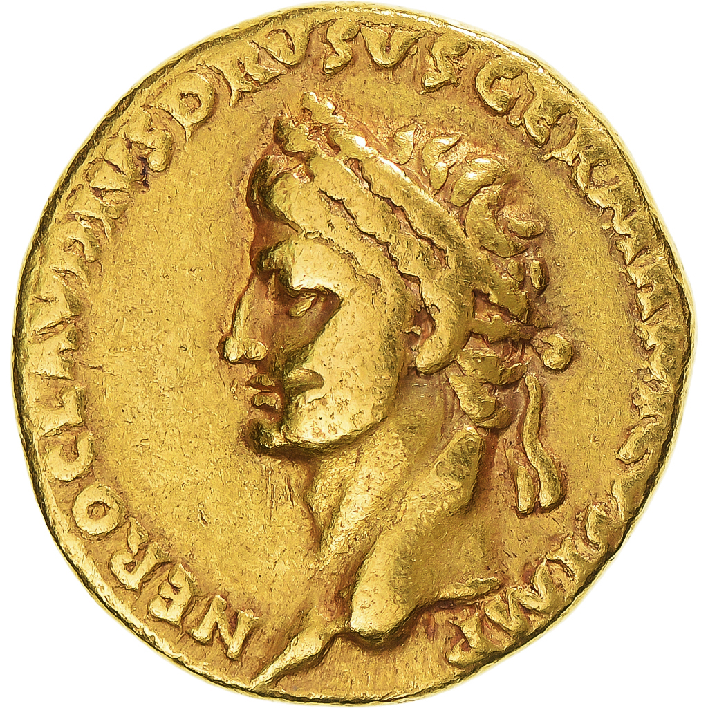 Nero Claudius Drusus, Aureus, 41-45, Lugdunum, Gold, , Calicó:315