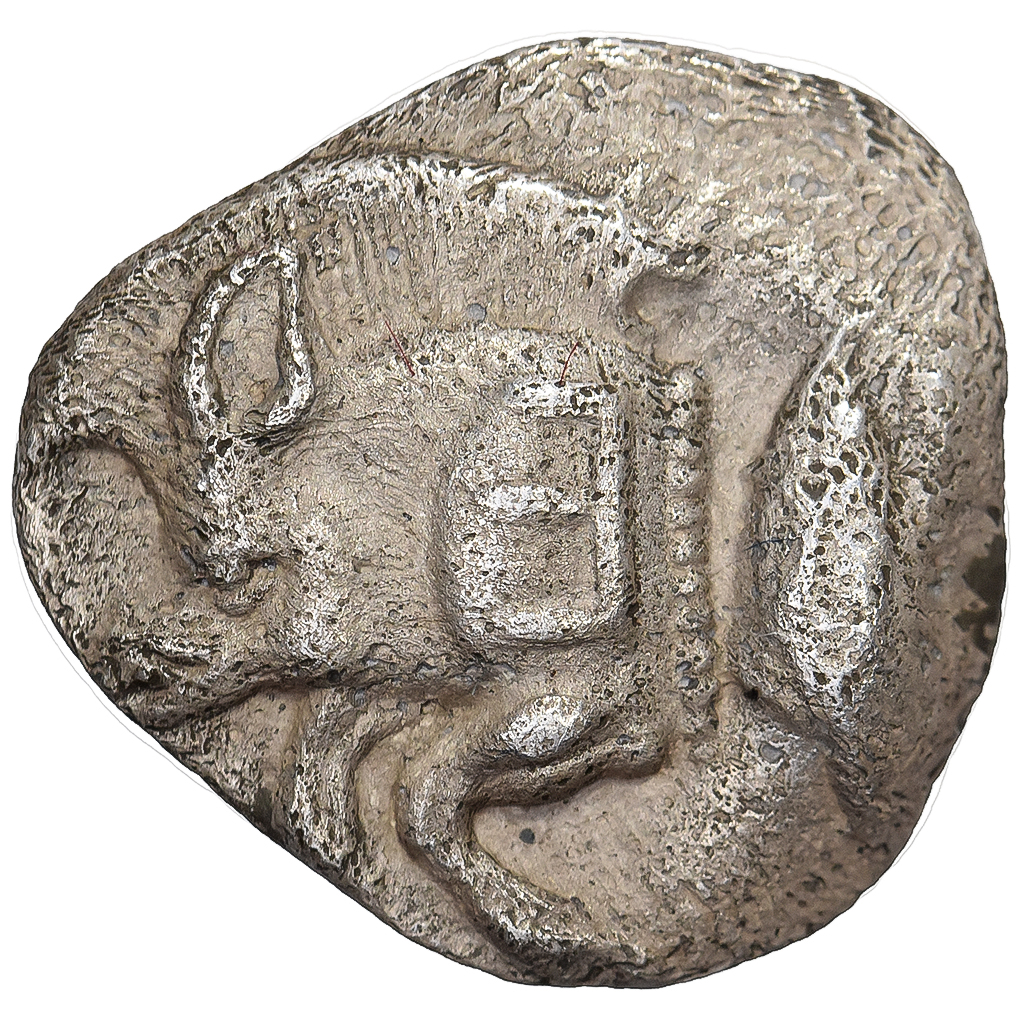 Coin, Mysia, Obol, ca. 450-400 BC, Kyzikos, , Silver | Greek Coins