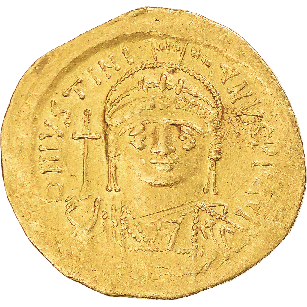 Coin, Justinian I, Solidus, 527-565, Constantinople, , Gold | Byzantine ...
