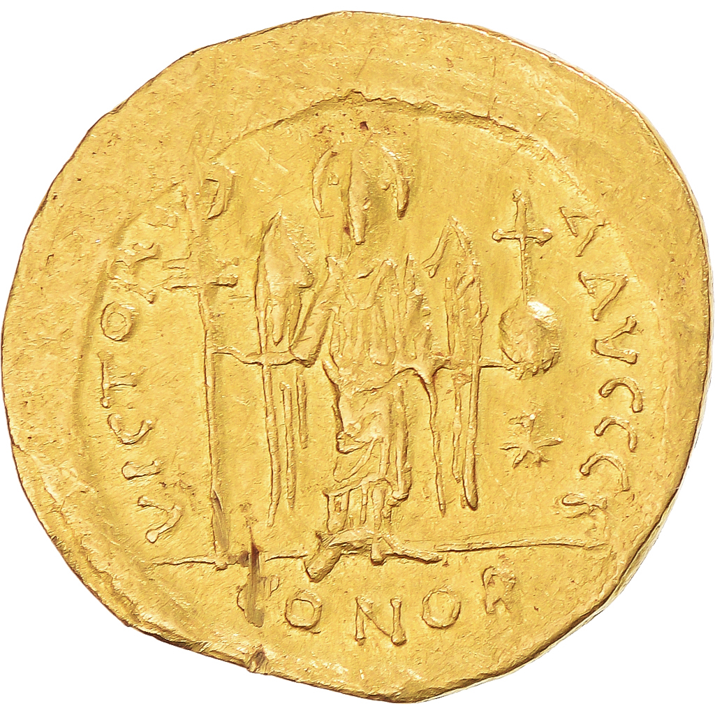 Coin, Justinian I, Solidus, 527-565, Constantinople, , Gold | Byzantine ...