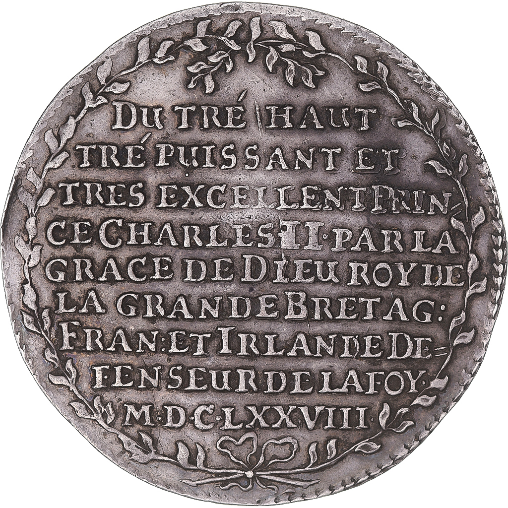 Electorate of Saxony, Hans Georg II, Thaler, 1678, Dresden, Silver,
