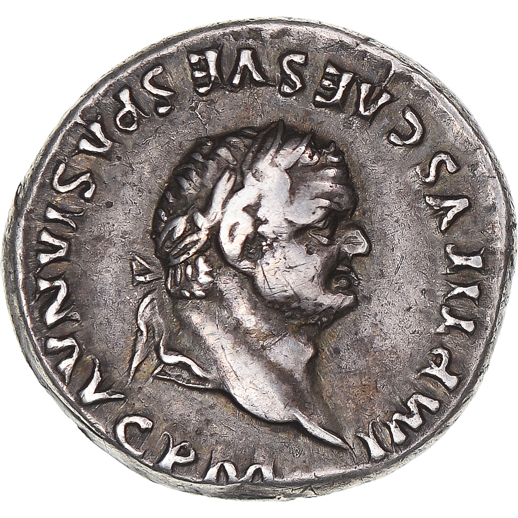 Coin, Titus, Denarius, 80, Rome, , Silver, RIC:128 | Roman Imperial Coins