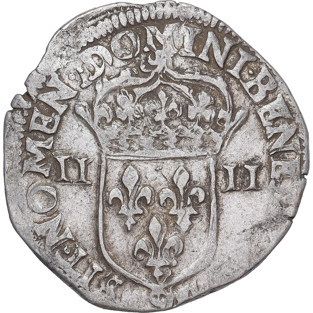Coin, France, Henri IV, 1/4 Ecu, 160[5?], Rennes ?, , Silver | European ...