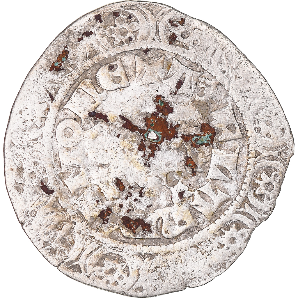 Coin, France, Flanders, Louis II de Mâle, Gros, 1346-1384, , Silver